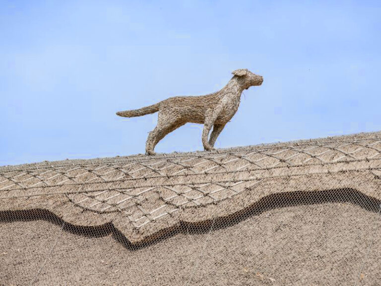 Thatched Animal Finials | Straw Ornaments | Simply Thatch